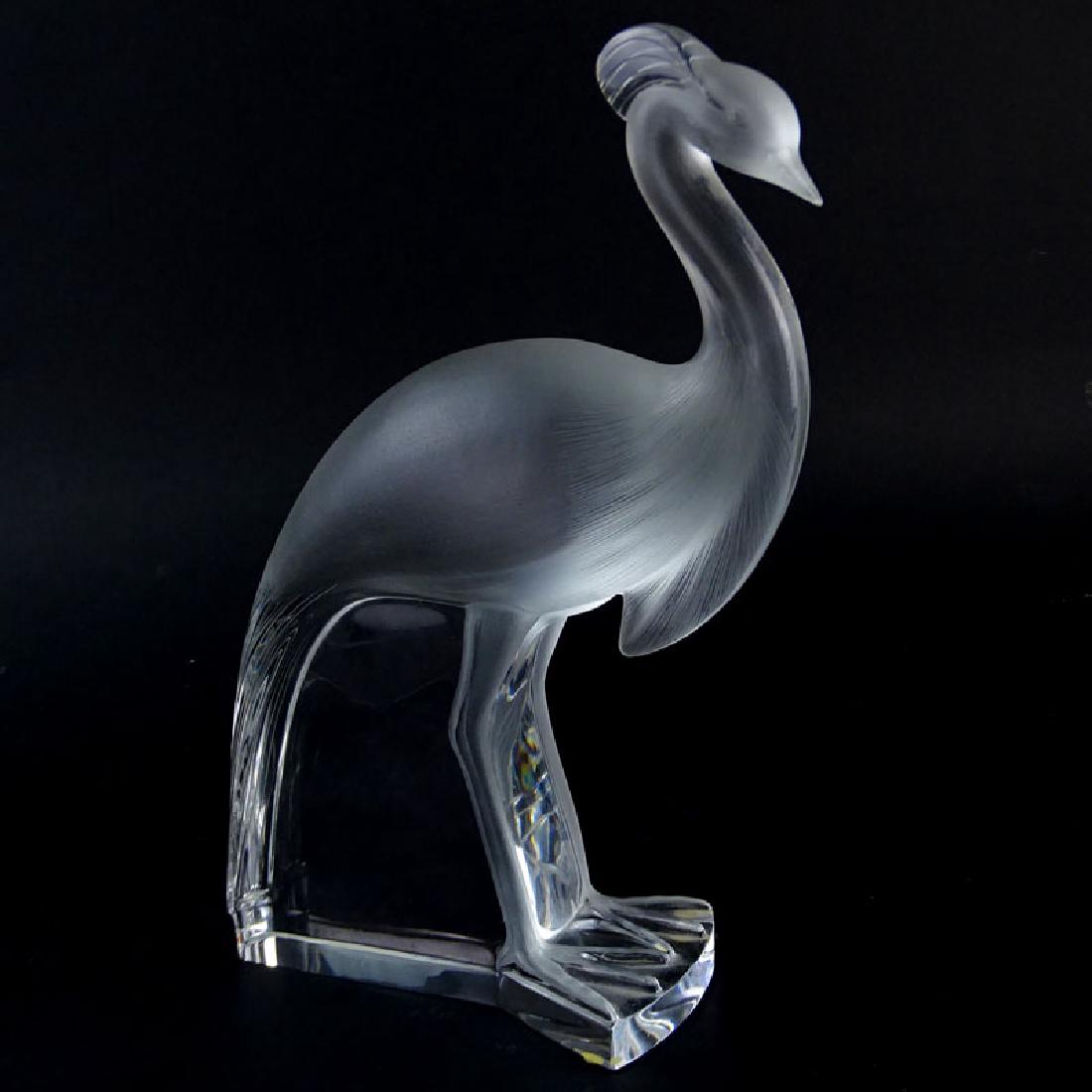 LALIQUE CRYSTAL “LOUISIANE” BIRD - Jun 03, 2013 | AGOPB in FL