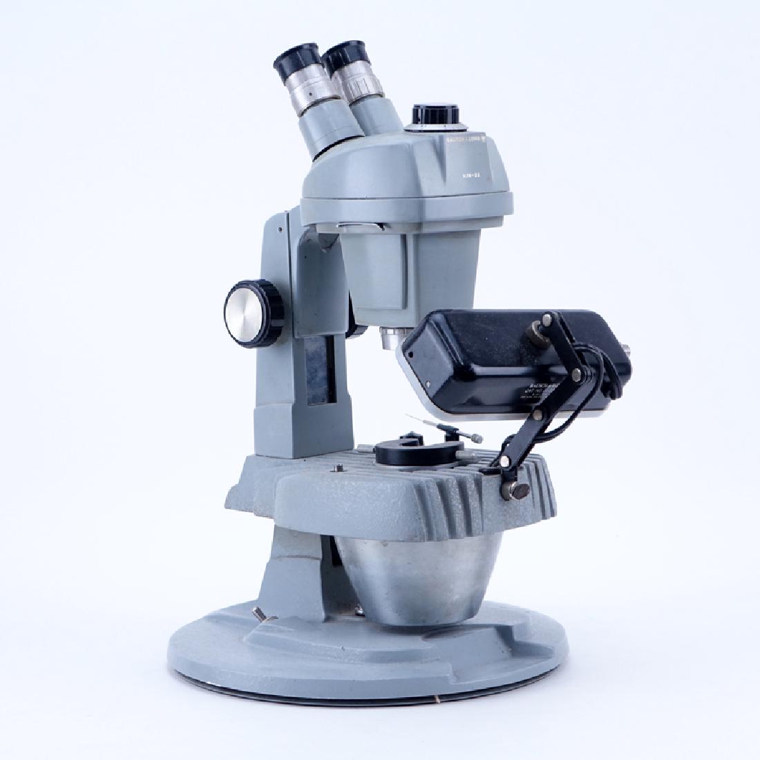 Vintage Bausch & Lomb GIA Microscope. 0.7X-3X. Lights - Aug 30, 2017 ...