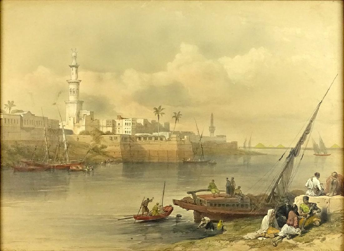 David Roberts, Scottish (1796-1864) color lithograph