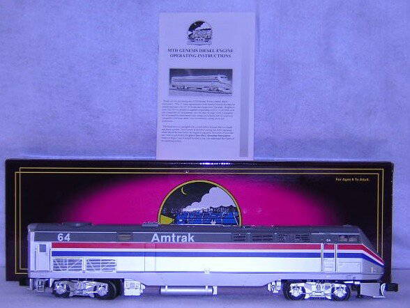 Mth #20 2189 1 Amtrak P42 Genesis Diesel Engine. W