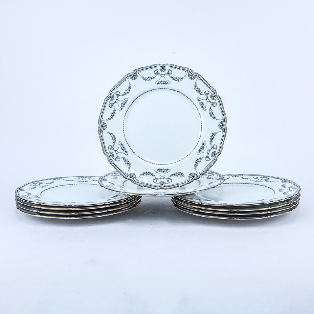 Ten (10) Royal Doulton "Princess" Porcelain Dinner