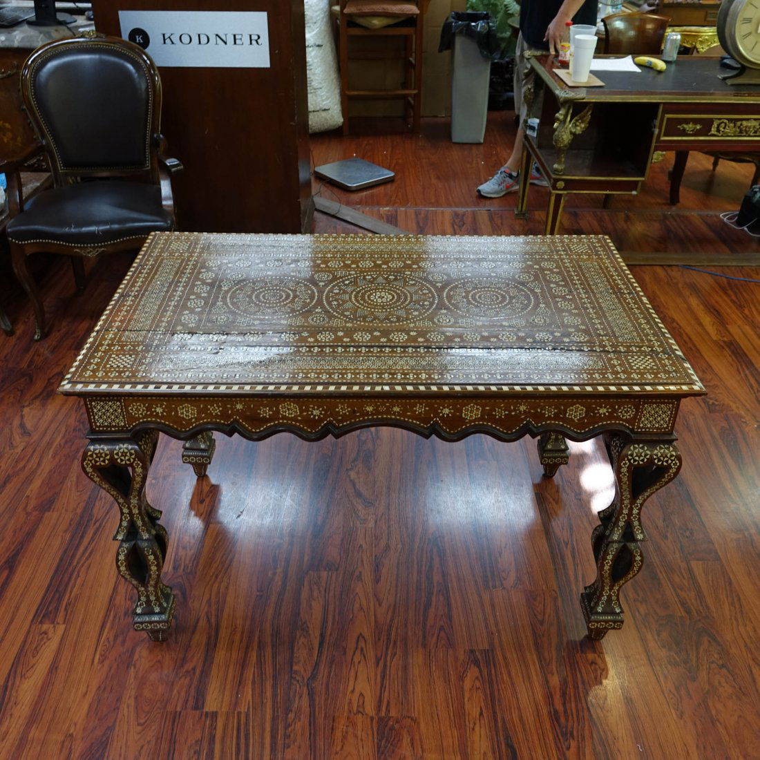 Syrian Inlaid Center Table - Mar 04, 2020 | Kodner Galleries Inc. in FL