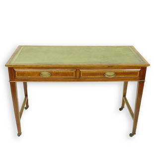 Antique Sheraton Paymasters Desk