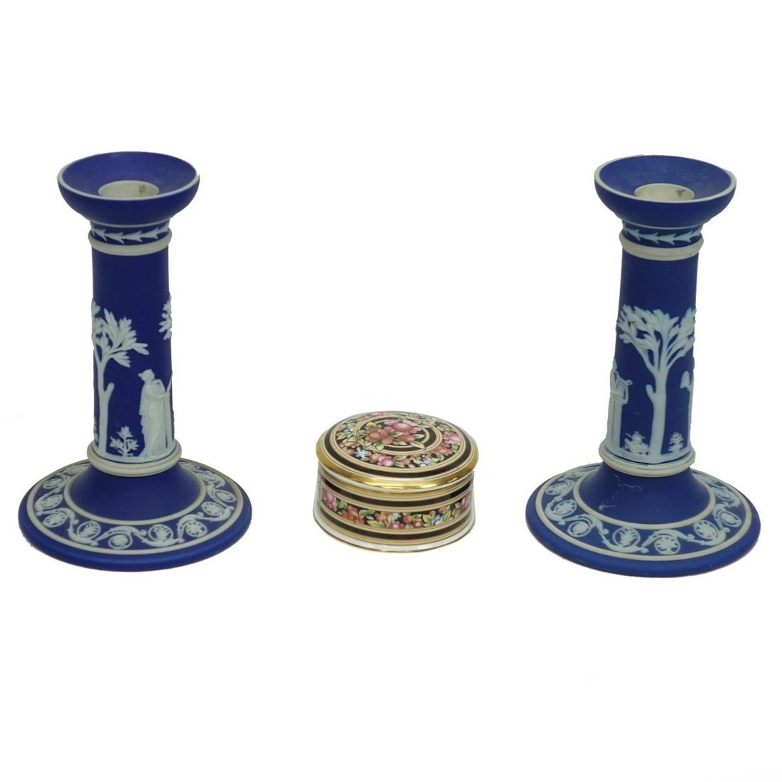 Three (3) Wedgwood Table Top Items