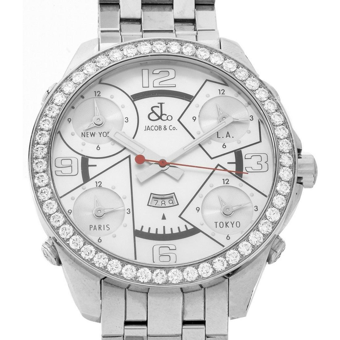Jacob & Co Five Time Zone Watch - Mar 17, 2021 | Kodner Galleries Inc ...