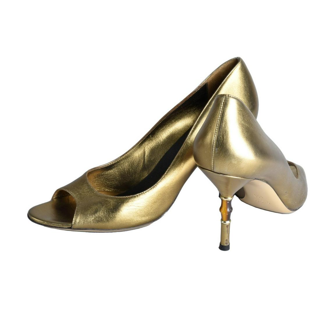 Woman's Gucci Heels in Original Box (#0232) on Apr 12, 2023 | Kodner Galleries Inc. in FL