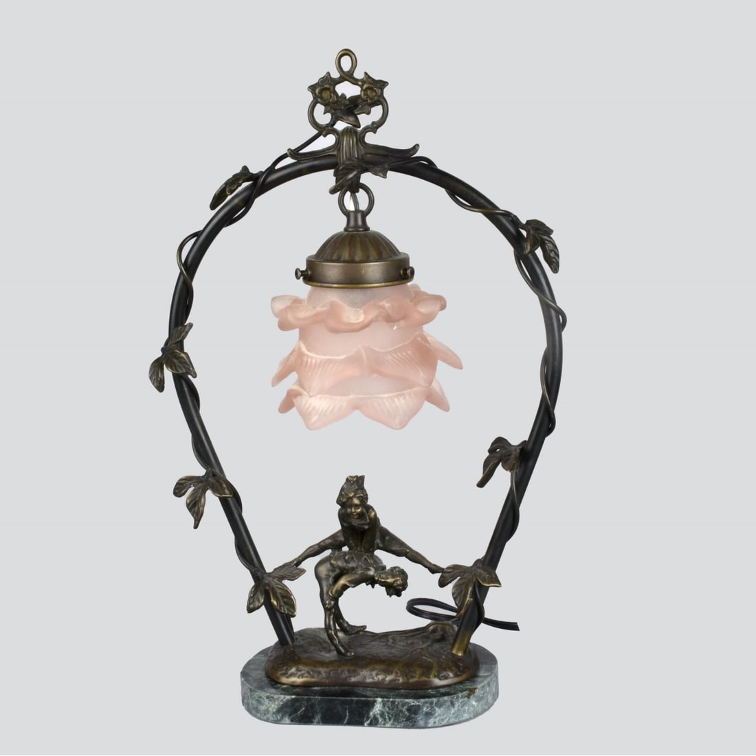 Andrea By Sadek Bronze Lamp Auction