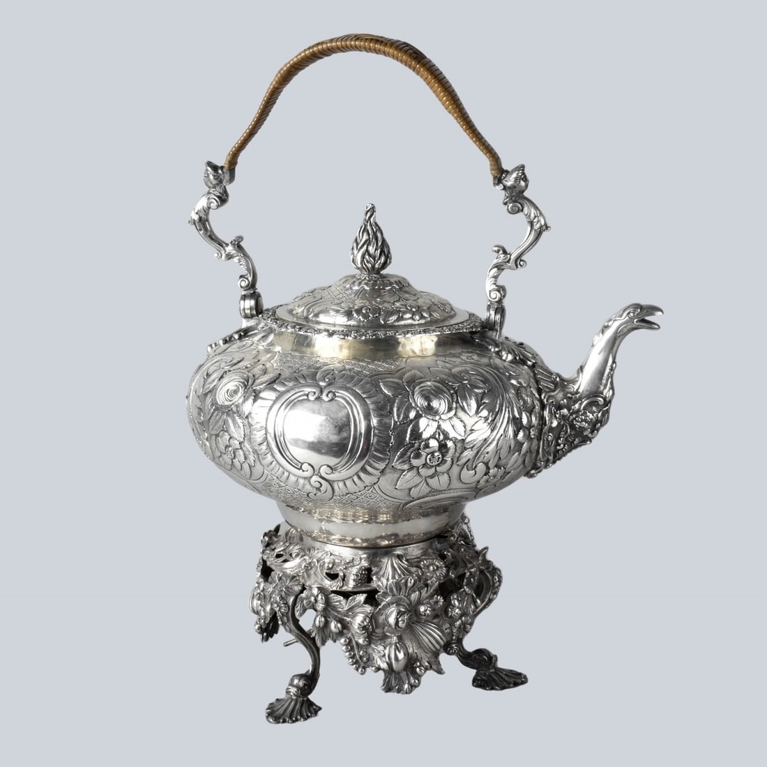Large Art Nouveau Style Water Kettle Auction