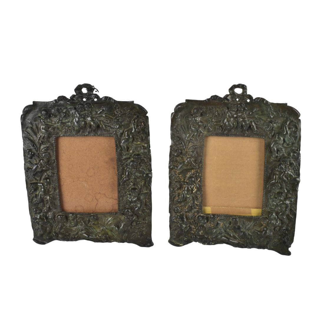 Pair Of Neoclassical Style Picture Frames Auction