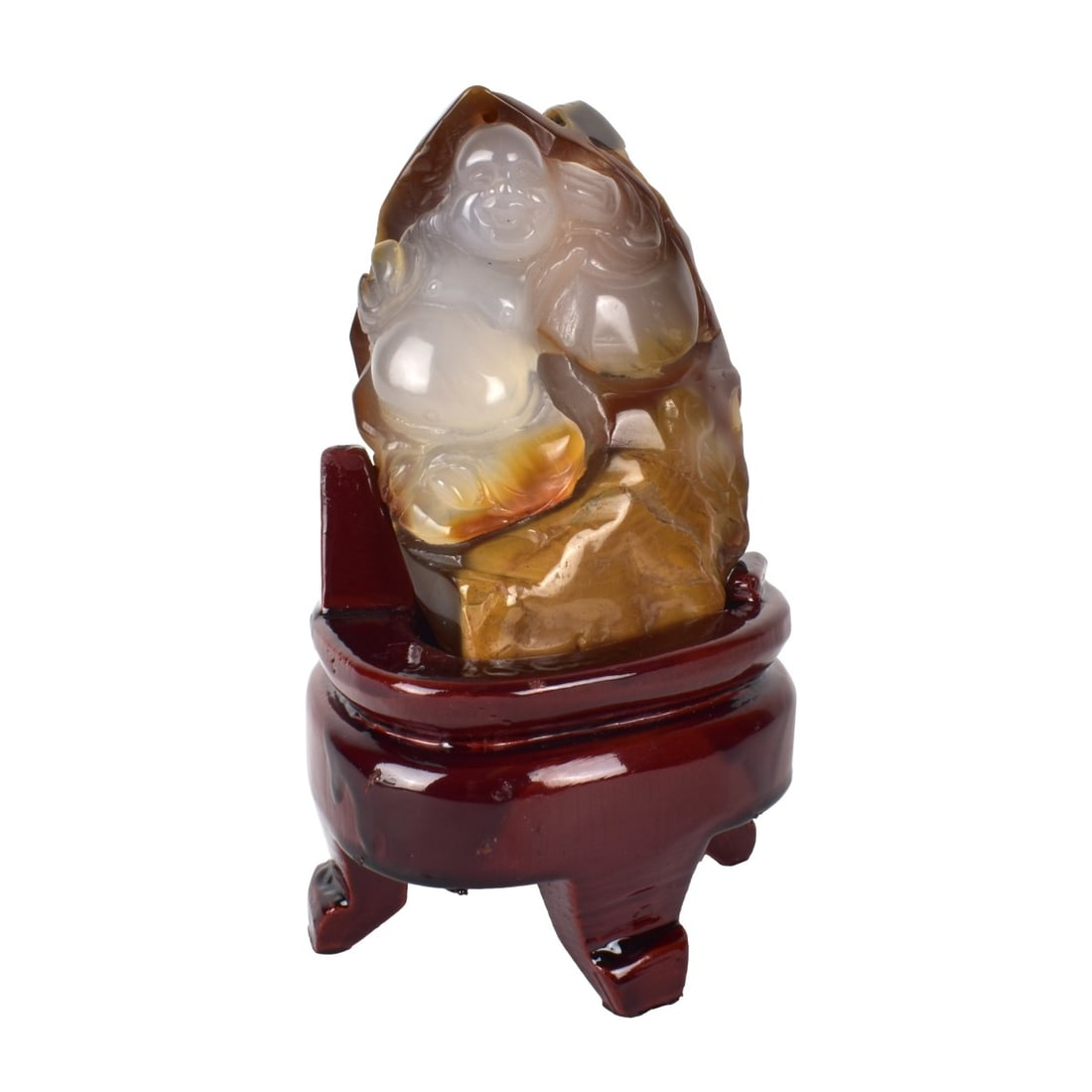 Chinese Buddha Agate Boulder Auction