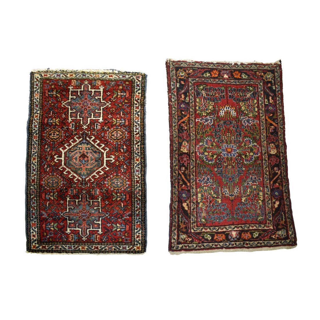 Two Persian Wool Rugs Auction