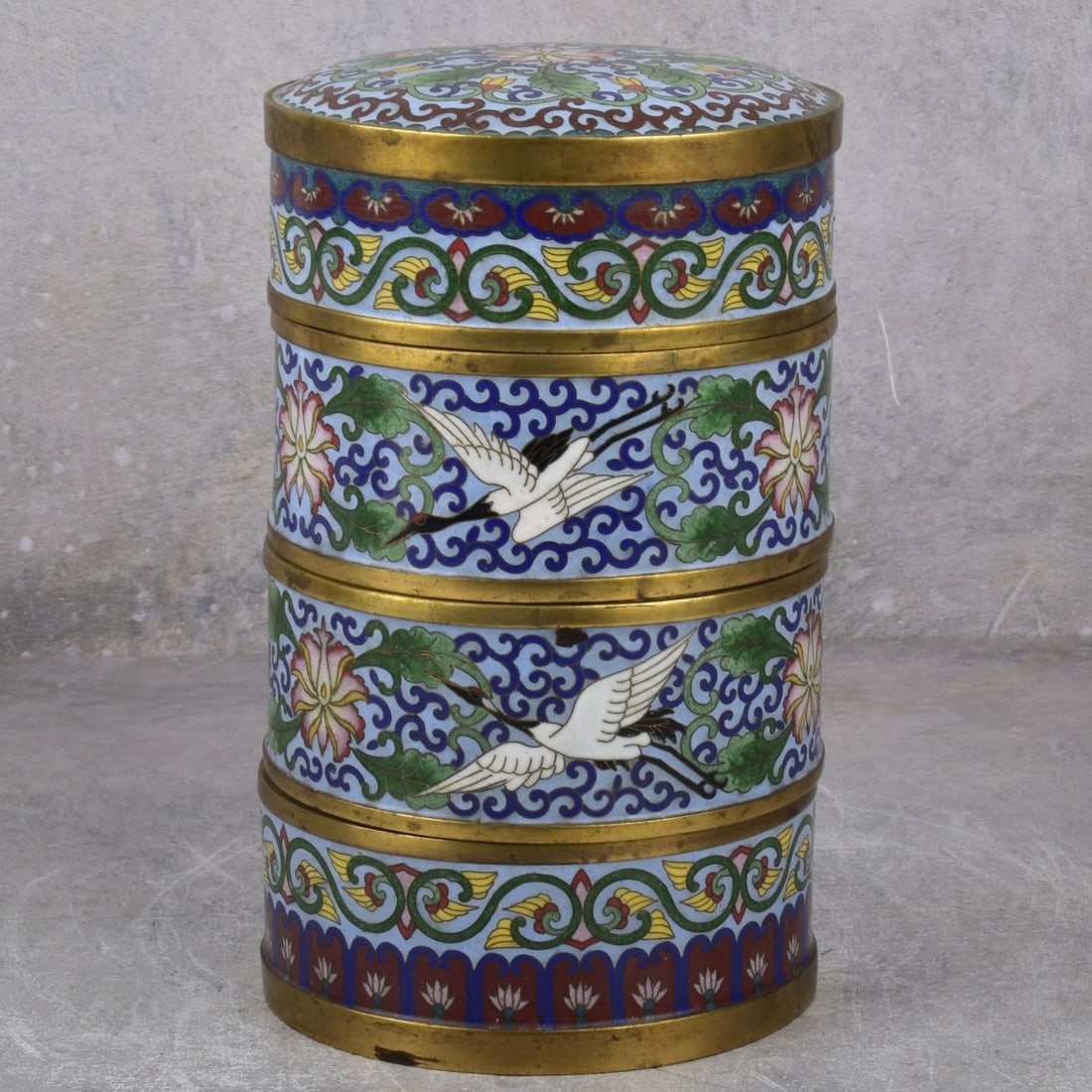 Antique Chinese Canton Stackable Boxes - May 28, 2025 | Kodner ...