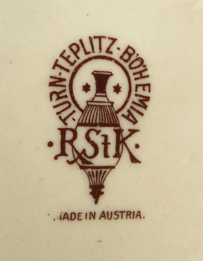 19/20th Century Austrian Turn Teplitz Bohemia R St K Po : Lot 162