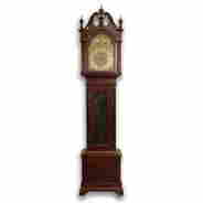 130: DANEKER GERMAN MAHOGANY GRANDFATHER CLOCK - Oct 22, 2011 | Elite Decorative Arts in FL