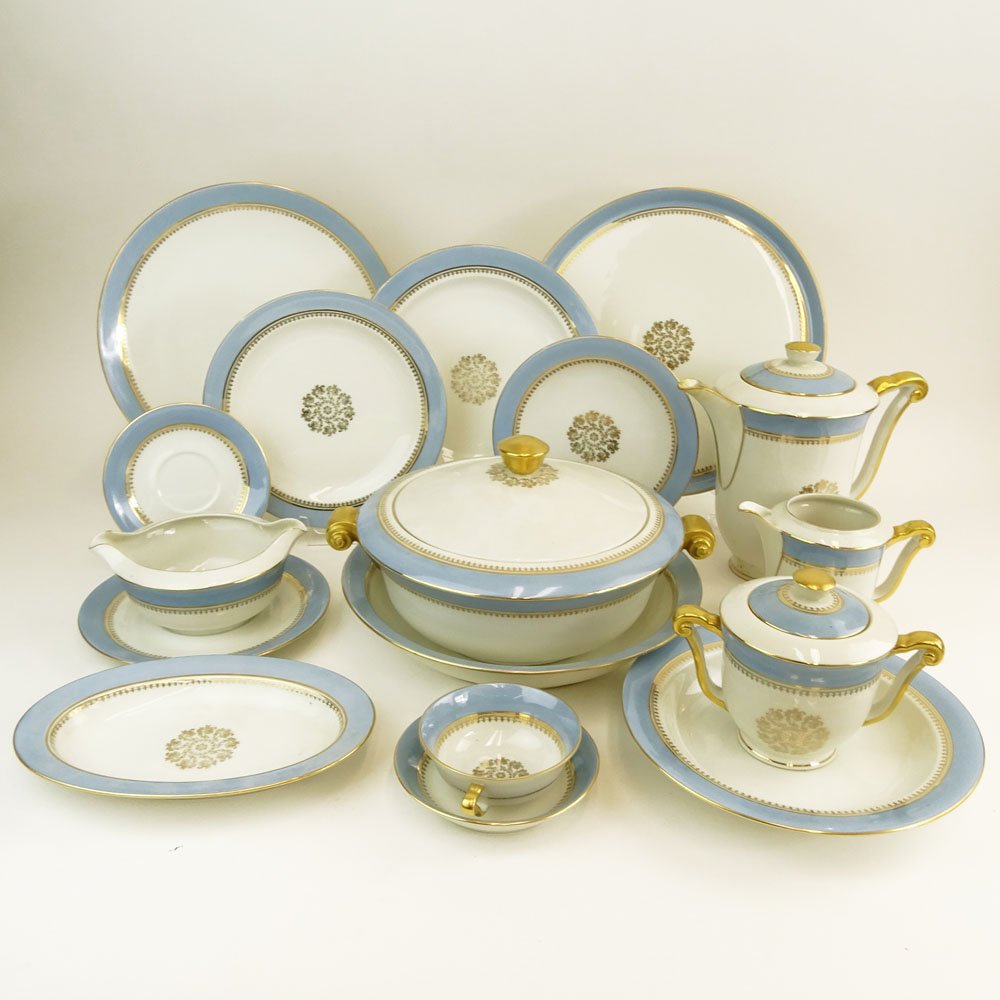 One Hundred Two (102) Piece Set of Limoges Dinnerware