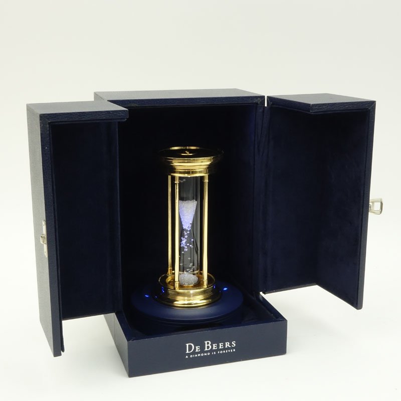 De Beers Diamond Hourglass. Made in the early 2000s.
