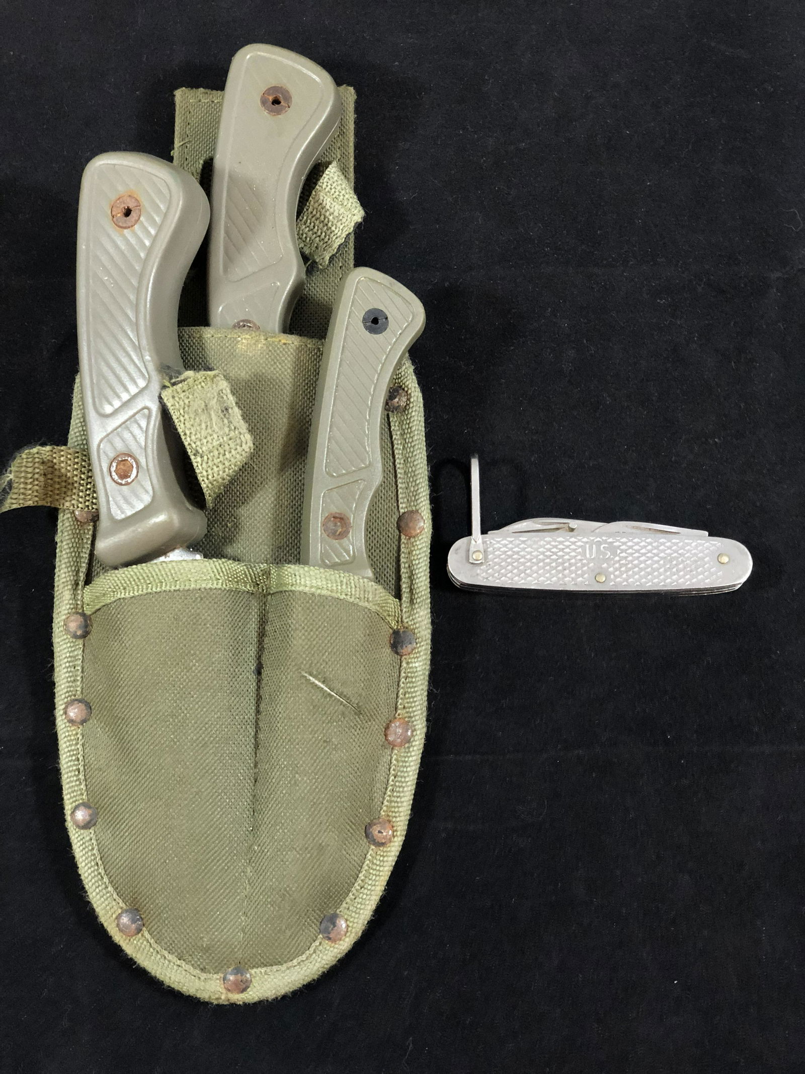 Maxam Military Knife Set, US Pocket Knife - (3) Knife - May 07, 2020 ...