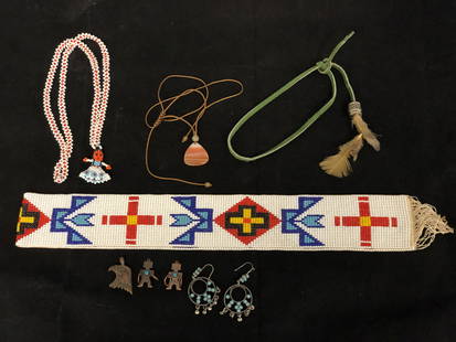 Native American Beaded Sashes