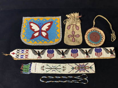 Native American Beaded Sashes