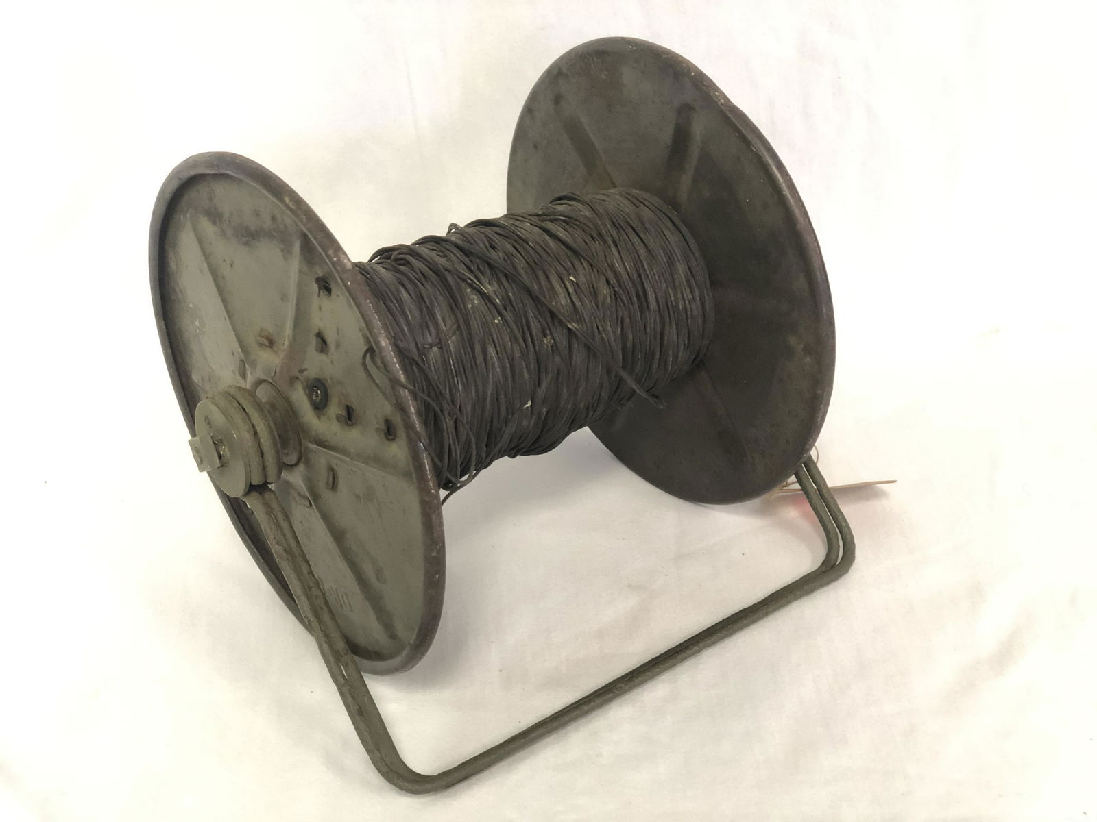Us Army Dr 8 Communication Wire On Spool