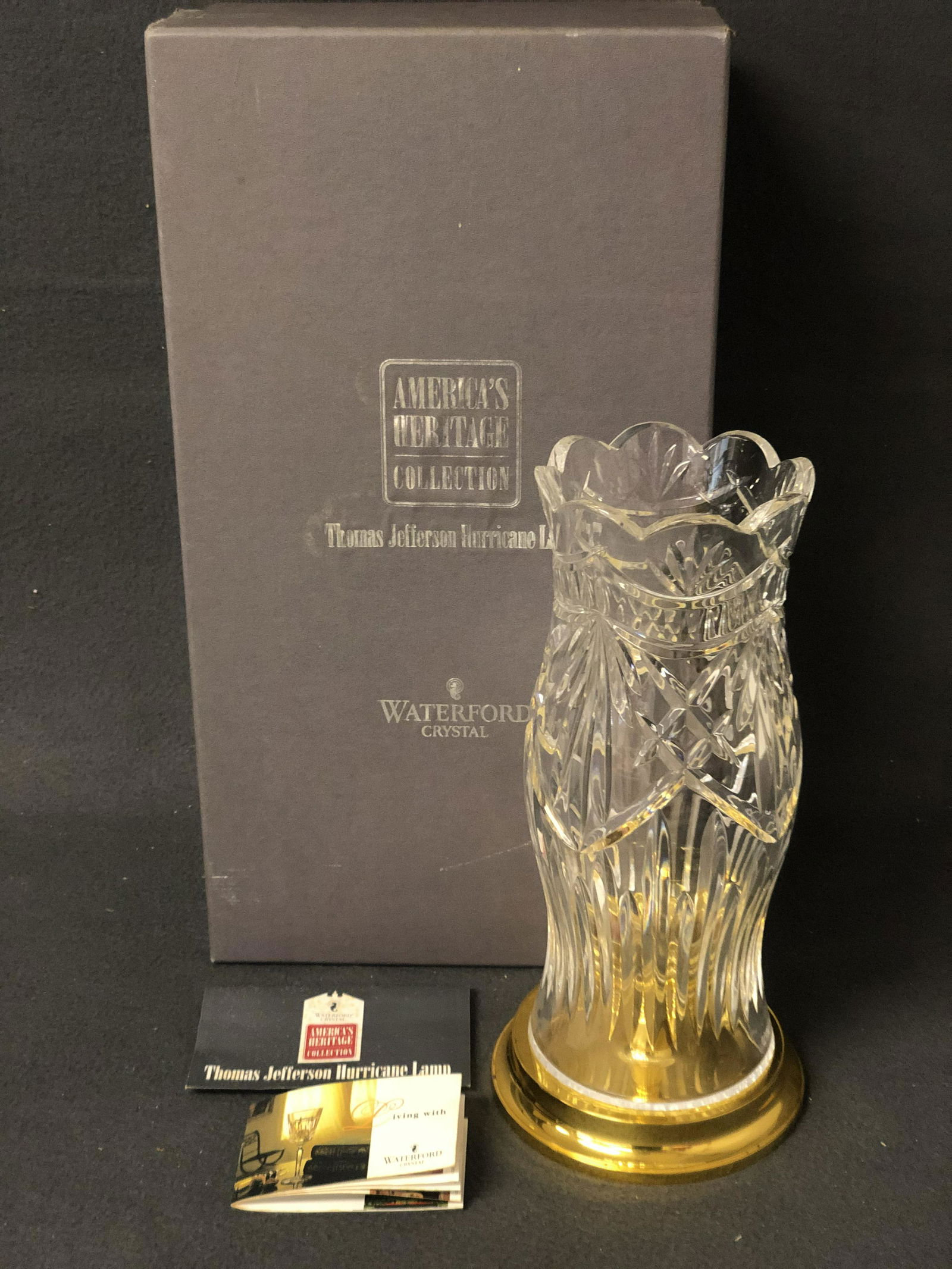 Waterford Crystal 'Jefferson' Hurricane Lamp - Thomas - Jan 20, 2022 ...