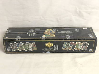 1993 Factory Sealed Upperdeck Baseball Box Set Sealed Hobby Box Series ...