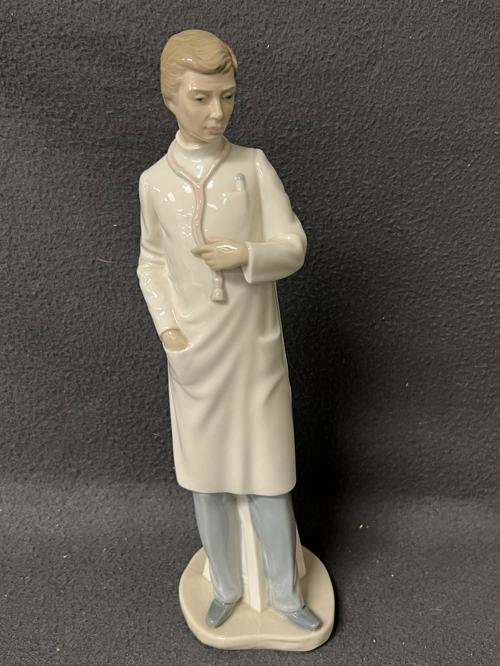 13'' Zaphir Porcelain Doctor Figure From Spain