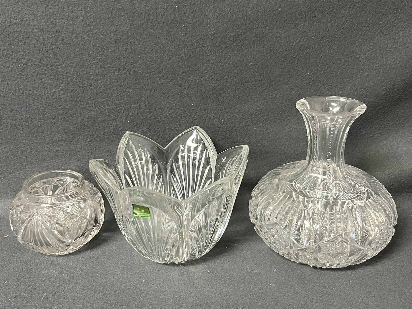 Waterford Marquis Crystal Vase,ABC Glass - Waterford Greenbriar Crystal ...