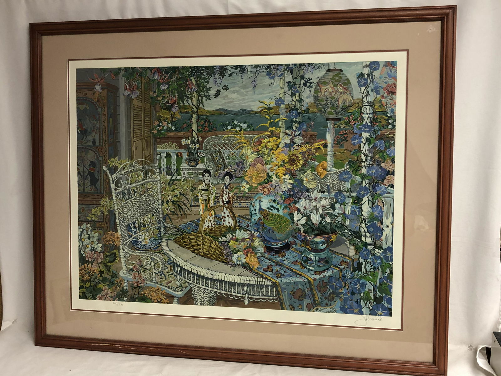 John Powell Signed #d Serigraph ''days Gone By'' Pencil Signed #d 240 / ...