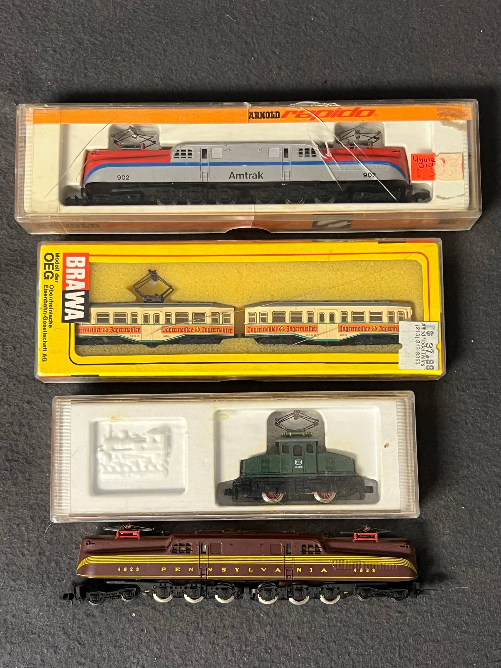 'n'scale Brawa 1110, Arnold Rapido Locomotives- Brawa Jagermeister 1110 ...