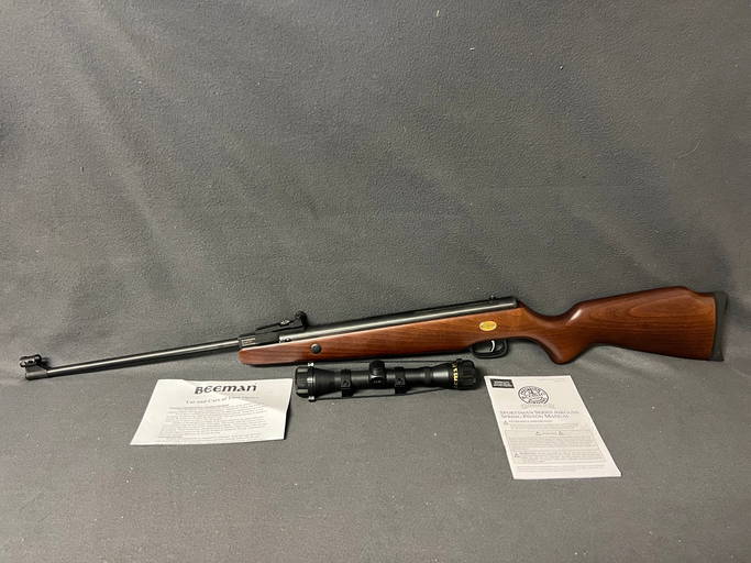 Beeman R52 Air Rifle Combo W/ Scope,box 4 X 32 Scope Like New In Box ...