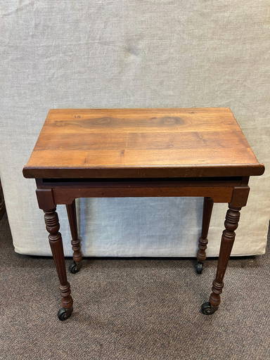 Atq Library Book Table Stand W/ Wheels, 24'' X 13'' X 28'' (pick Up Or ...