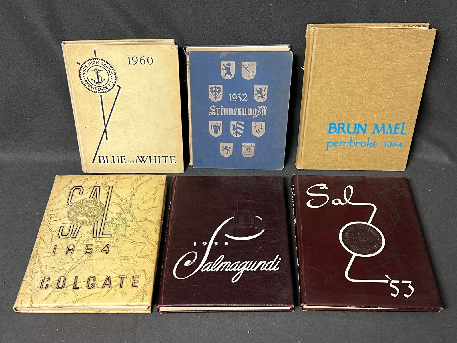 (6)1952-1964 Yearbooks Various Schools - 1952 Erinnerungen Germany ...
