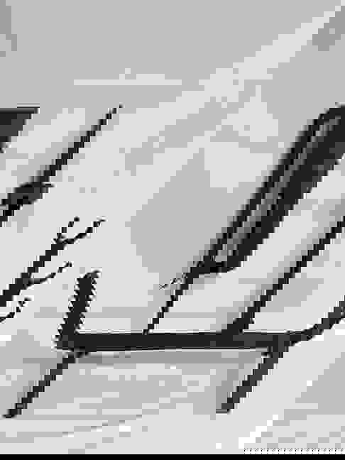 18thc Iron Temple Lock, Forge Fire Dog & Item - 18thc Wrought Iron ...