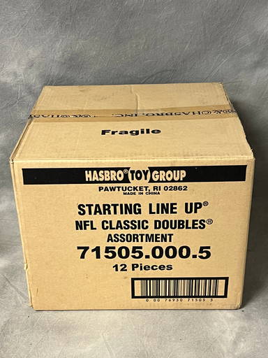 Sealed Case Nfl Starting Lineup Double Figures Case Of 12 Double ...