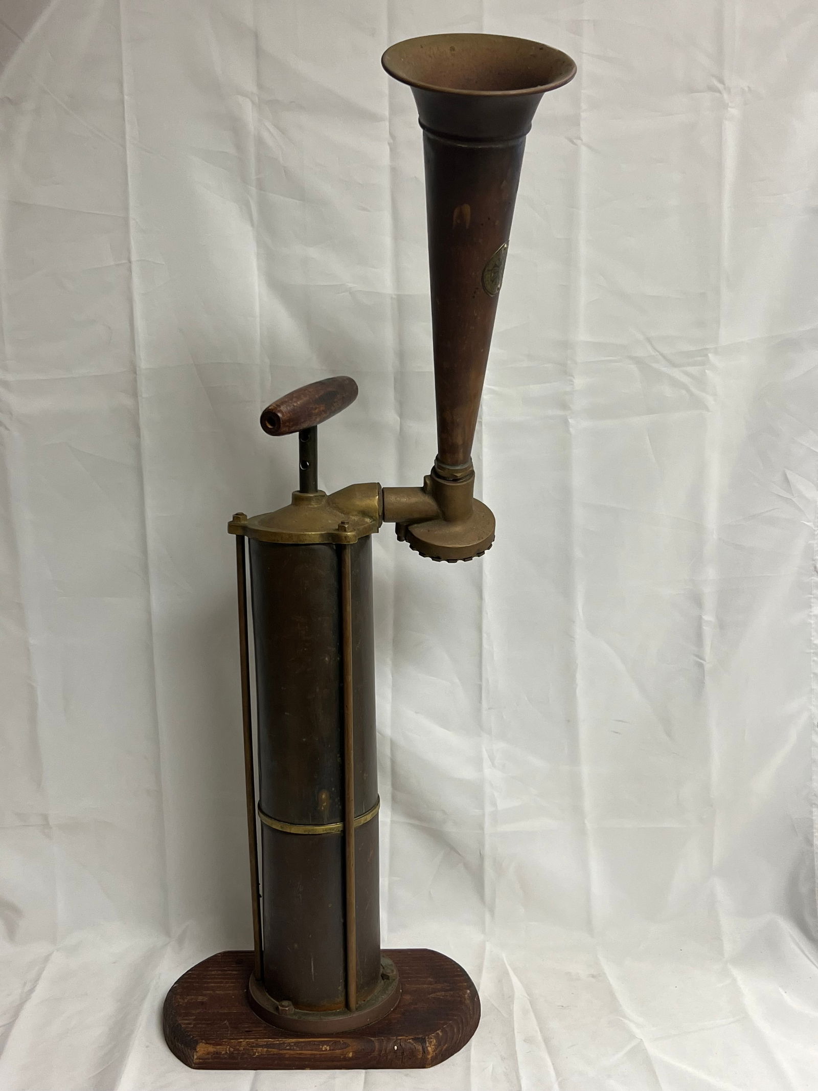 Swedish Brass Tyfon Ships Fog Horn (works) - Tyfon Swedish Nautical ...