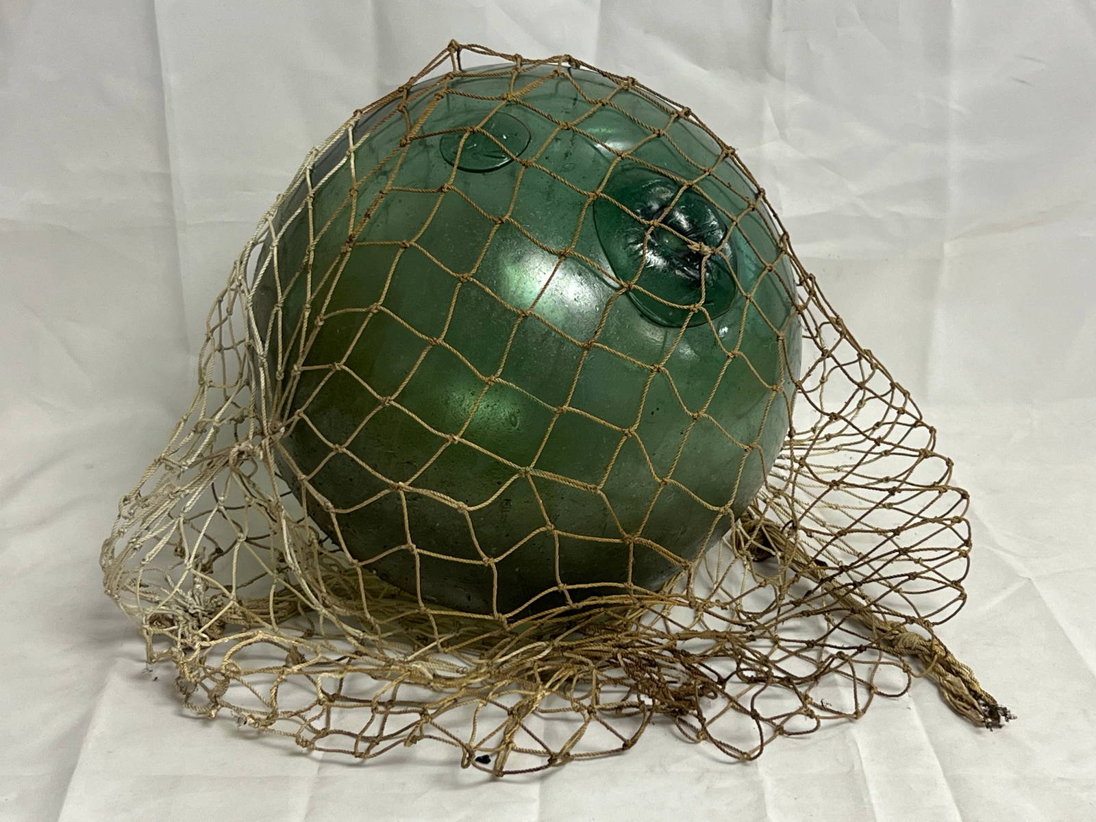 Vtg Japanese Fishing Float W/ Kanji Seal 33''circ. - Glass Fishing ...