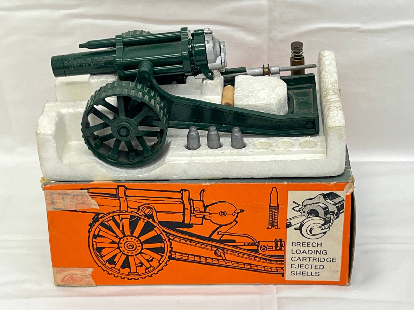 Britains #9740 Howitzer Toy Cannon W/ Box - Automatic Shell Case ...