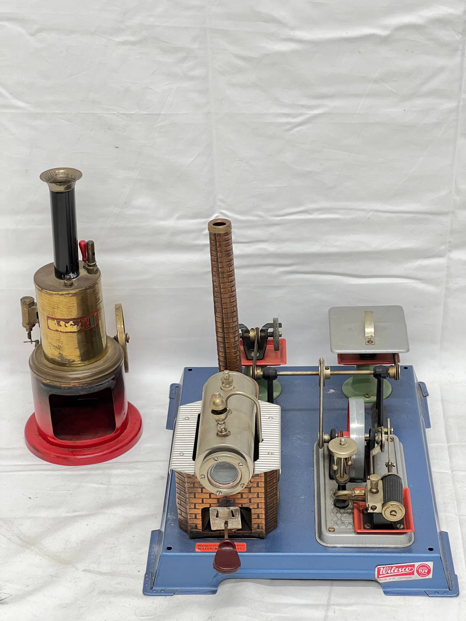 Vtg Wilesco Germany Steam Engine Auction