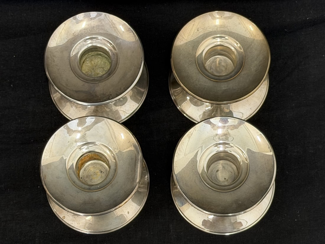 Buy (4)gorham Sterling Silver Pyramid Candlesticks #790, 2.75" X 2 ...