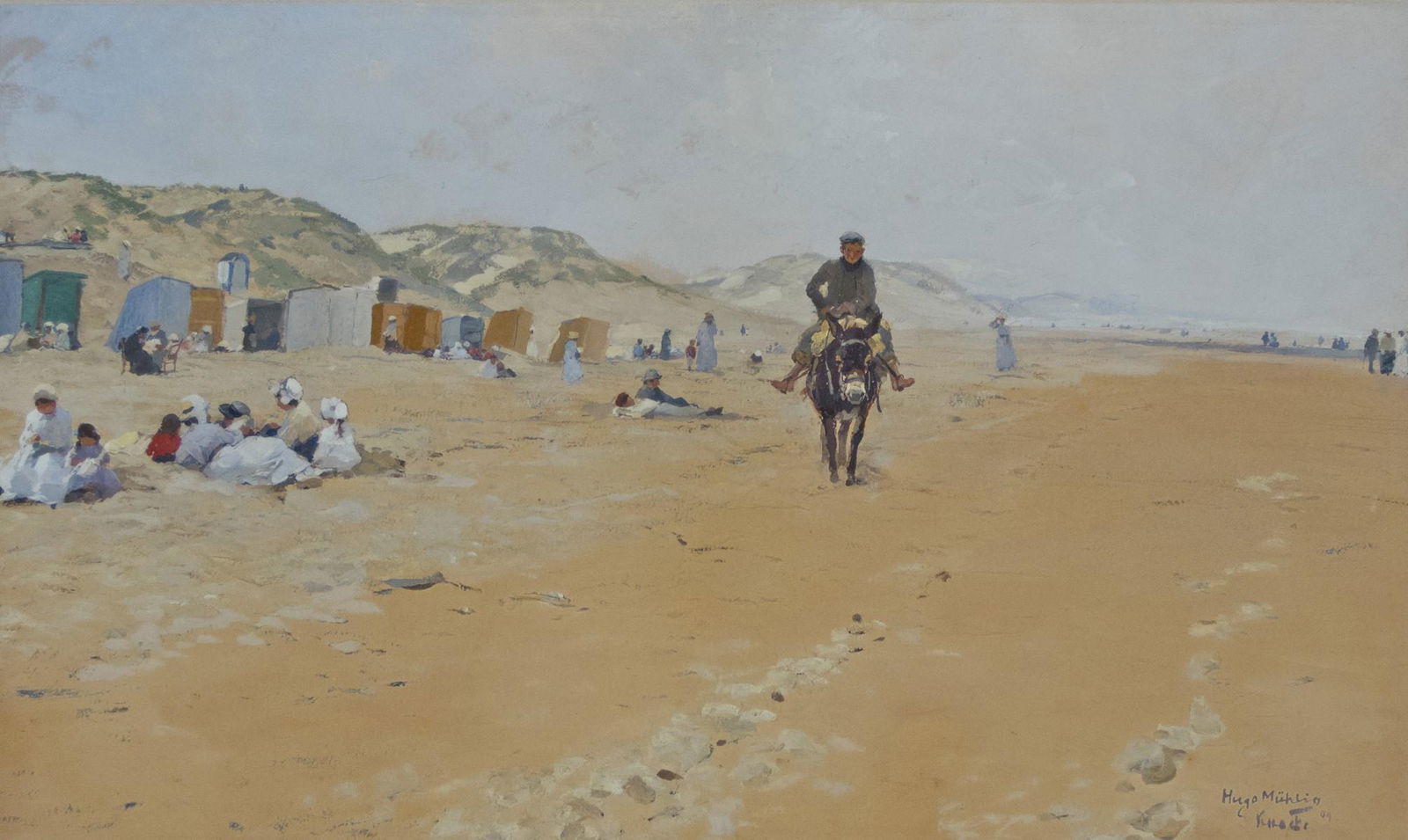 Muehlig, Hugo: Am Strand Von Knokke