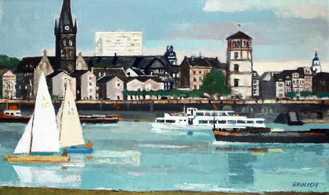 Oil on Canvas, Signed Georg Engelhardt - Feb 23, 2013 | Altair Auctions ...