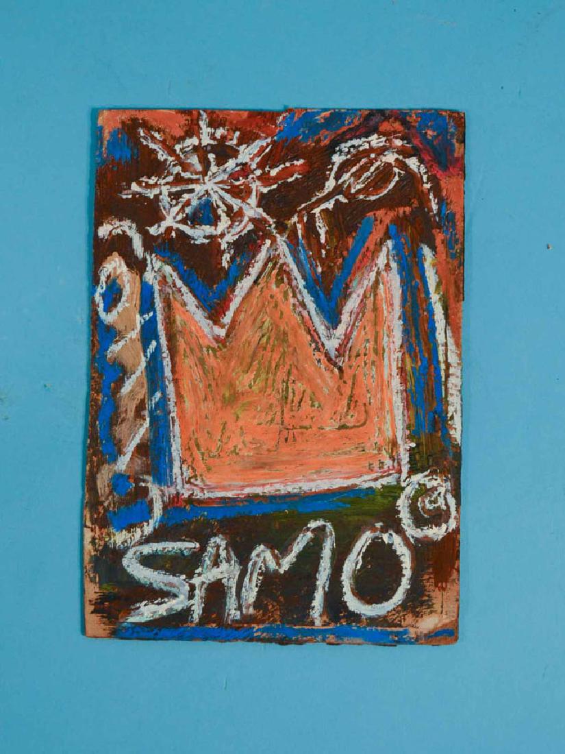 Jean Michel Basquiat Hand Drawn SAMO Postcard - Sep 14, 2017 ...