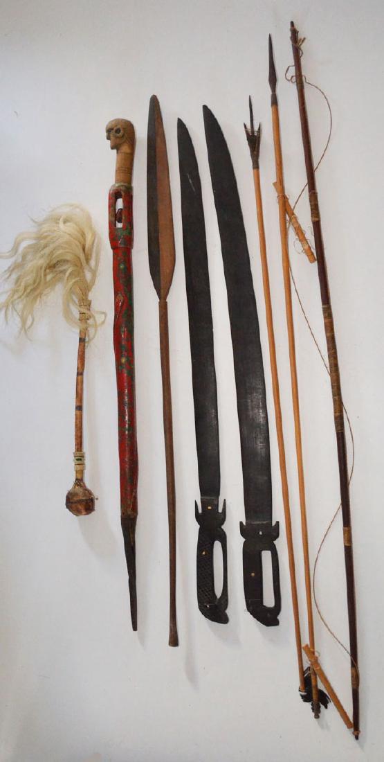African Weapons (Spear, Sword, Arrow, Bow)