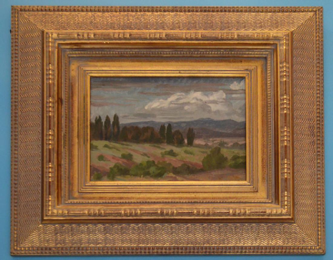 Helen Farr Sloan Oil On Panel Painting