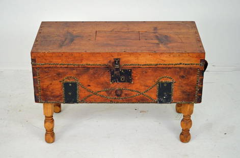 Antique Humpback Trunk