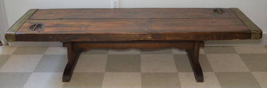 U.s. Liberty Hatch Cover Coffee Table