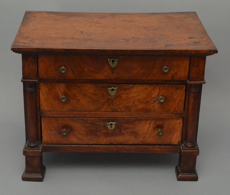 Antique Salesman Sample Miniature Chest