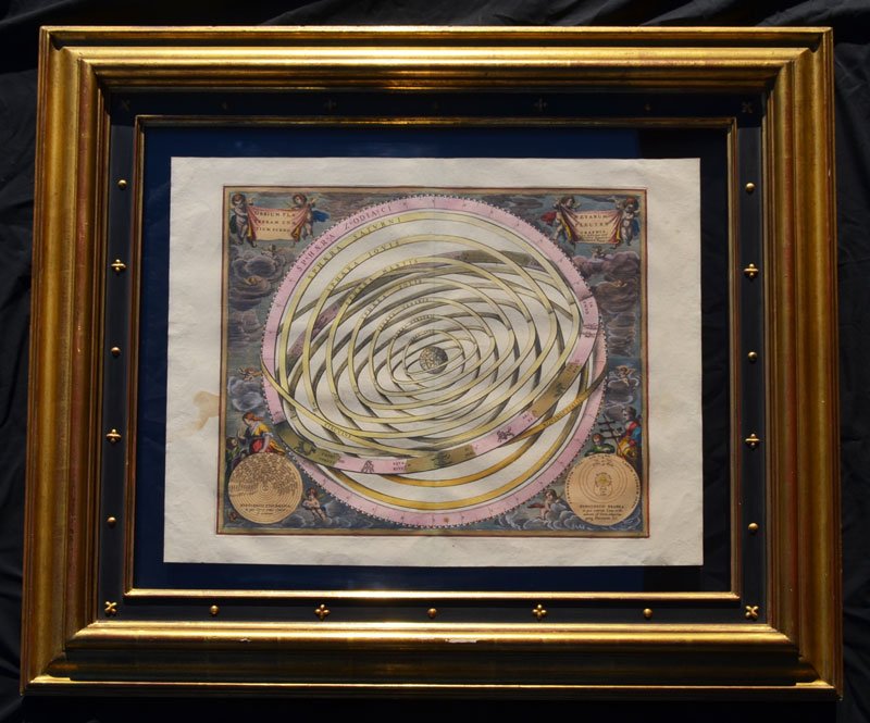 Andreas Cellarius Astrological Chart Of The Universe