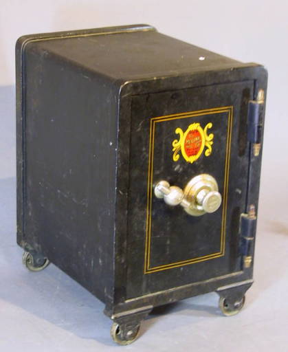 Small Antique Safe The Meilink Safe Co.toledo Ohio